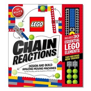 LEGO Chain Reactions (Klutz Science/STEM Activity Kit), 9" Length x 1. ...