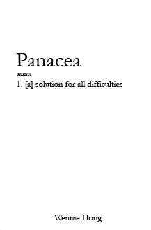 Panacea by Wennie Hong | Goodreads