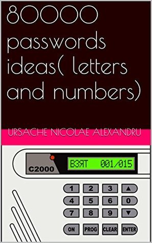80000 passwords ideas by Ursache Nicolae Alexandru | Goodreads