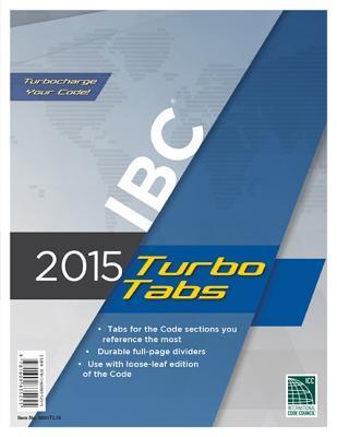 2015 International Building Code Turbo Tabs by International Code ...