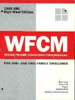Wood Frame Construction Manual for One and Two-Family Dwellings by ...