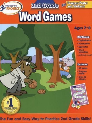 Hooked on Phonics 2nd Grade Word Games Workbook by Hooked on Phonics ...