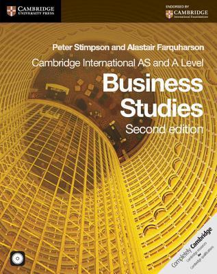 Cambridge International AS and A Level Business Studies Coursebook with ...