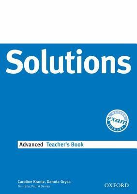 SOLUTIONS ADVANCED: TEACHER'S BOOK by Caroline Krantz | Goodreads