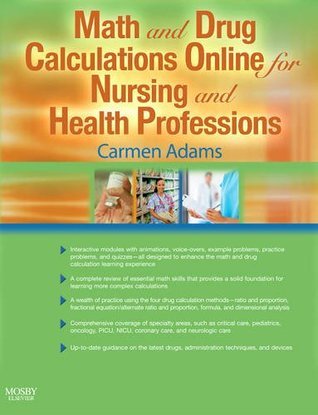 Math and Drug Calculations Online for Nursing and Health Professions by ...