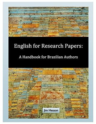 English for Research Papers: A Handbook for Brazilian Authors by James ...