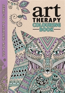 The Art Therapy Colouring Book by Hannah Davies | Goodreads