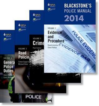 Blackstone's Police Manuals 2014: Four Volume Set by Paul Connor ...