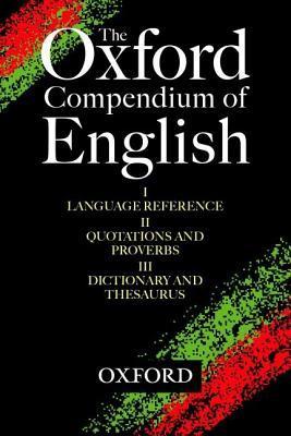 The Oxford Compendium of English by Jonathan Law | Goodreads