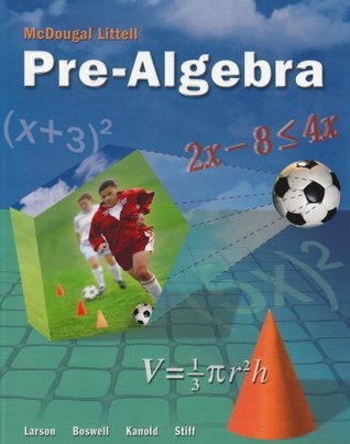 Pre-algebra, Grades 7-8: Mcdougal Littell Middle School Math by Holt ...