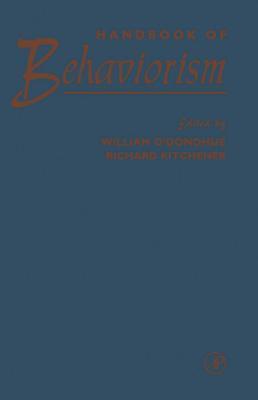 Handbook of Behaviorism by William T. O'Donohue | Goodreads