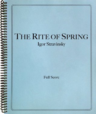Stravinsky - The Rite of Spring in Full Score by Igor Stravinsky ...