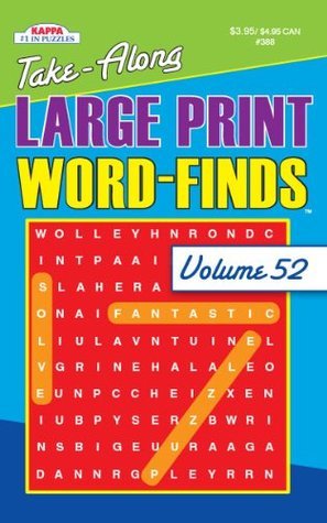 Take-Along Large Print Word Find Puzzle Book-Word Search Volume 119 by ...