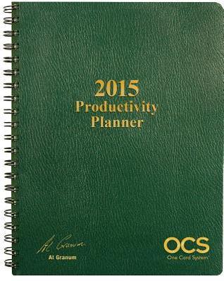 2015 Ocs Productivity Planner by O. Alfred Granum | Goodreads