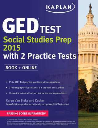 Kaplan GED Test Social Studies Prep 2015: Book + Online by Kaplan Test ...