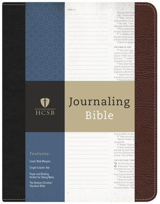 HCSB Journaling Bible® by Anonymous | Goodreads