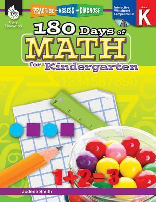 Shell Education 180 Days of Math for Kindergarten by Jodene Smith ...