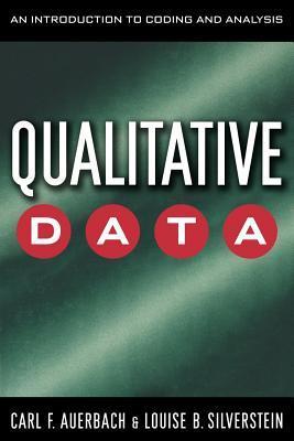 Qualitative Data: An Introduction to Coding and Analysis by Carl F ...