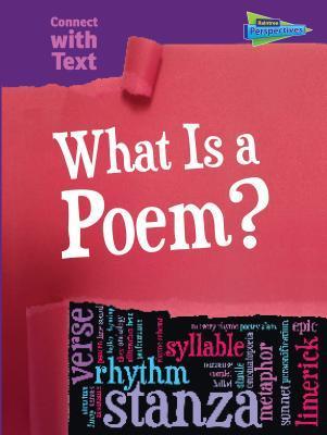 What is a poem? (Connect With Text) by Charlotte Guillain | Goodreads