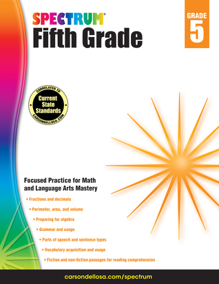 Spectrum Grade 5 Math & Language Arts Workbook—5th Grade State ...