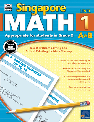 Singapore Math 2nd Grade Math Workbook, Addition, Subtraction ...