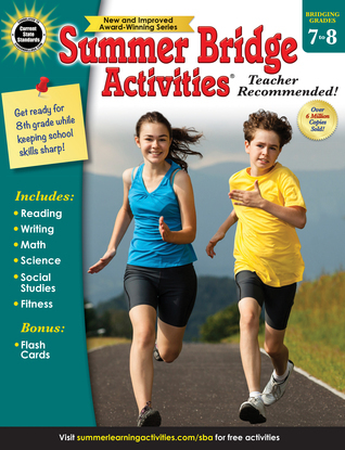 Summer Bridge Activities 7th to 8th Grade Workbooks All Subjects ...