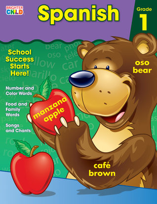 Grade 1 Spanish Workbook for Kids, Numbers, Colors, Songs, Vocabulary ...