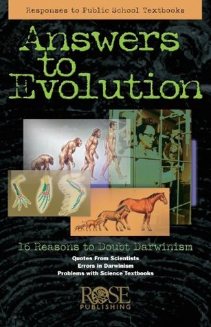 Answers to Evolution by Rose Publishing | Goodreads