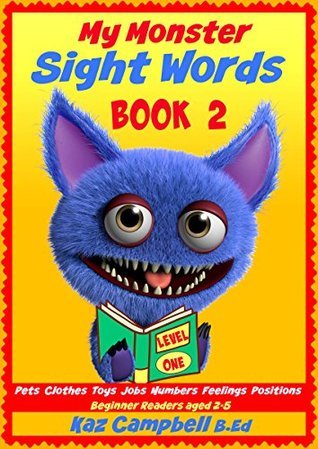 SIGHT WORDS - Book 2 - Pets Clothes Toys Jobs Numbers Feelings ...
