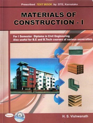 MATERIALS OF CONSTRUCTION - I by H.S. Vishwanath | Goodreads