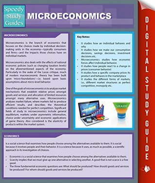 Micro-Economics (Speedy Study Guides) by Speedy Publishing | Goodreads