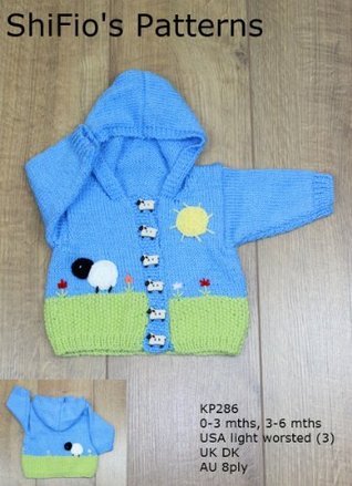 Knitting Pattern- KP286 - Baby Scene Jacket - Baby Double Knitting ...
