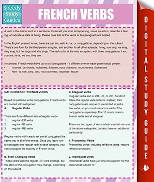 French Verbs (Speedy Study Guides) by Speedy Publishing | Goodreads