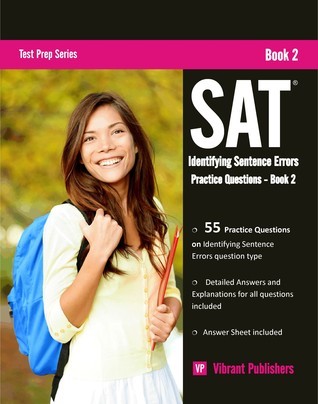 SAT Writing: Identifying Sentence Errors Practice Questions – Book 2 by ...