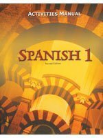 Spanish 1: Activities Manual by Bob Jones University Press | Goodreads