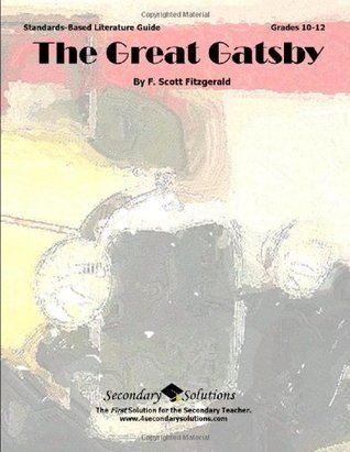Great Gatsby Teacher Guide - Literature Unit for Teaching The Great ...