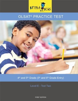 OLSAT Practice Test Level E (5th and 6th Grade Entry) - Test 2 by ...