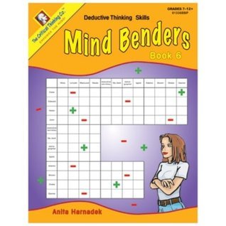 Mind Benders Level 6 Workbook - Deductive Thinking Skills Puzzles by ...