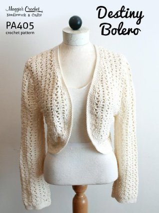 Crochet Pattern Destiny Bolero PA846-R by Maggie Weldon | Goodreads