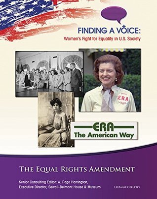 The Equal Rights Amendment by Leeanne Gelletly | Goodreads