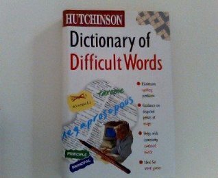 Dictionary of Difficult Words by John Ayto | Goodreads