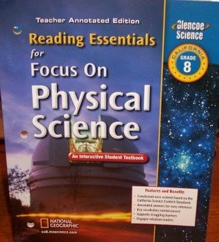 Physical Science Textbook 8th Grade