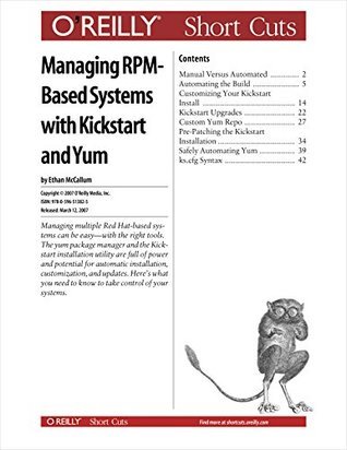 Managing RPM-Based Systems with Kickstart and Yum by Q. Ethan McCallum ...