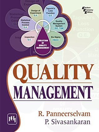 Quality Management by R. Panneerselvam | Goodreads