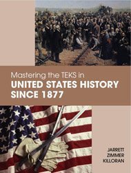 Mastering the TEKS in United States History Since 1877 by Jarrett ...