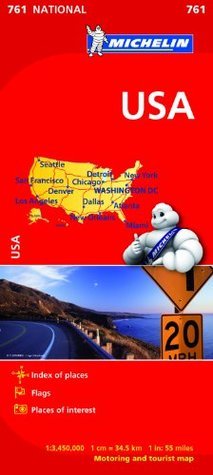Michelin National Map USA 761 (Michelin National Maps) by Michelin ...