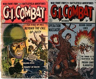 GI Combat. Issues 1 and 2. War front fury, battlefield adventures. The ...