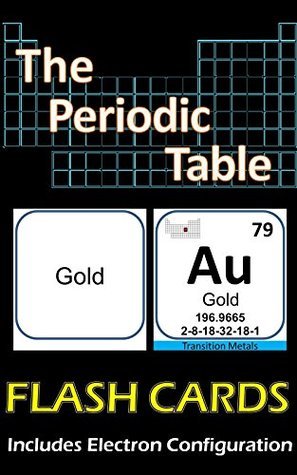 The Periodic Table Flash Cards Illustrated: Double Sided, includes ...