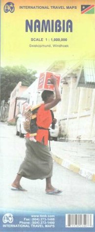 Namibia Travel Ref Map 1:1,000,000 by International Travel Map | Goodreads