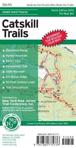 Catskill Trails Map by New York-New Jersey Trail Conference | Goodreads